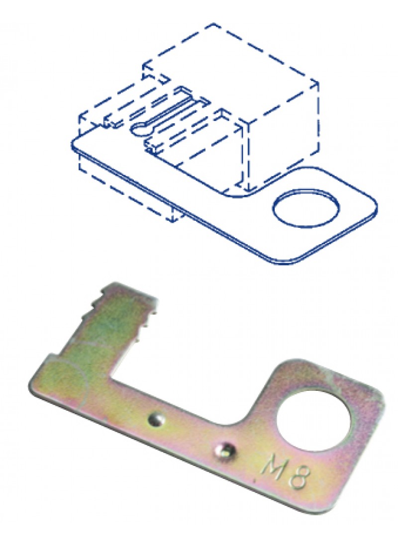 Weather Pack Connector Mounting Clips - Screw Mount