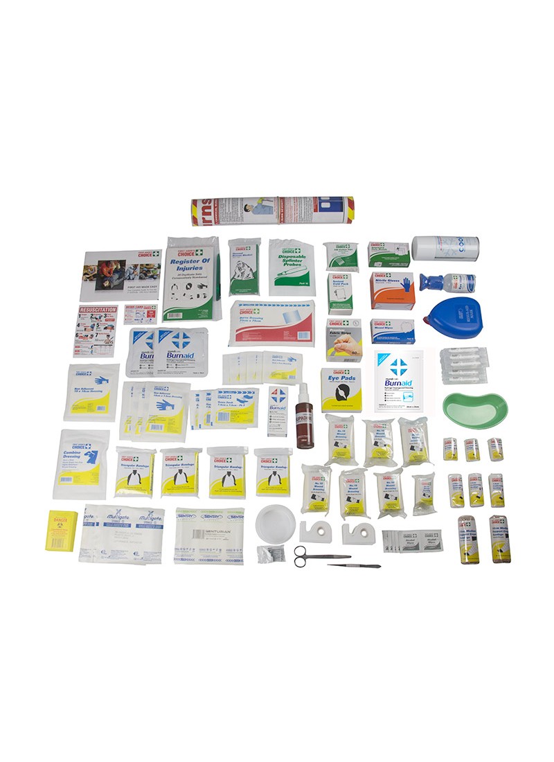 Burns First Aid Kit Refill Only - Contents Only