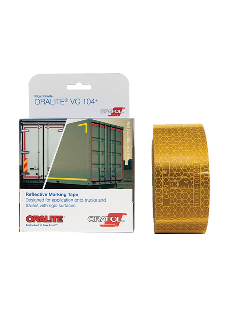 Oralite VC 104+ Vehicle Reflective Tape - Rigid Grade 16m