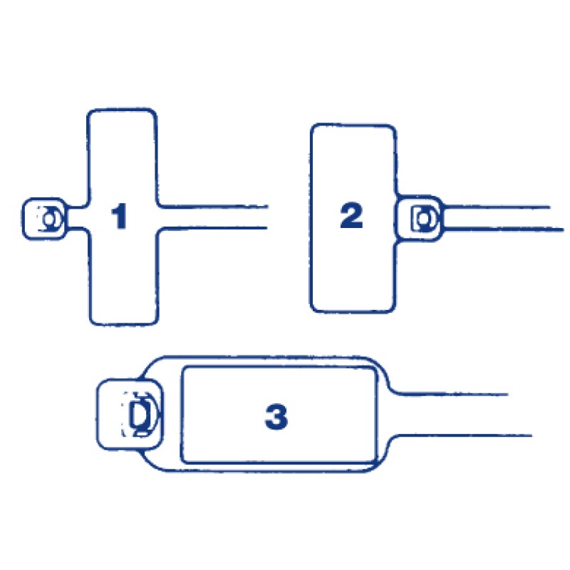 Cable Ties - Identification Nylon Ties