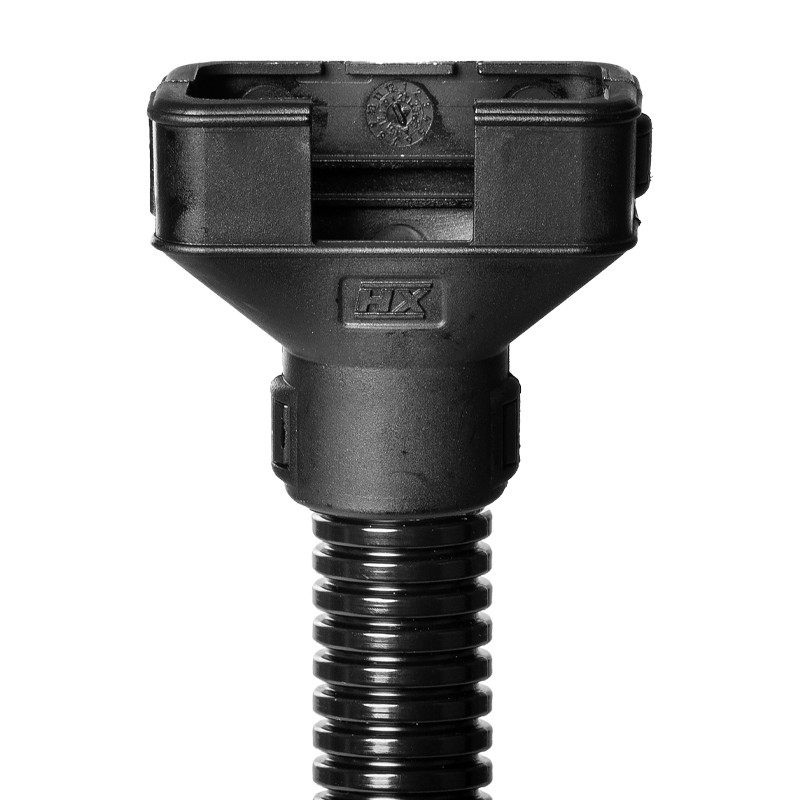 Harnessflex Backshell Straight, 3 Way AMPSEAL 16, Standard Plug, NC08 ...