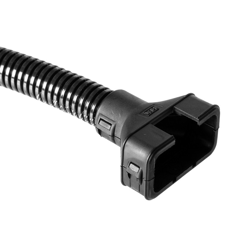 Harnessflex Backshell Straight, 12 Way AMPSEAL 16, Standard Plug, NC16 ...