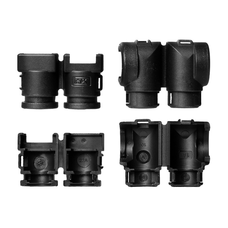 Harnessflex Backshell 90° Elbow for 2 Way DT Connector and NC08 Conduit ...