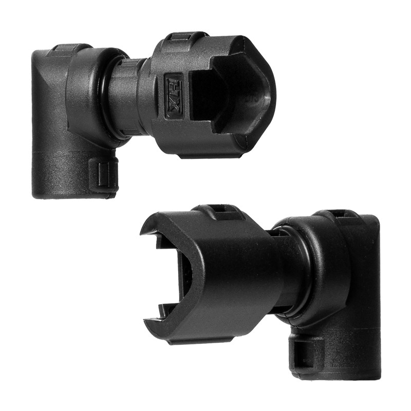 Harnessflex Backshell 90° Elbow for 3 Way DT Connector and NC12 Conduit ...