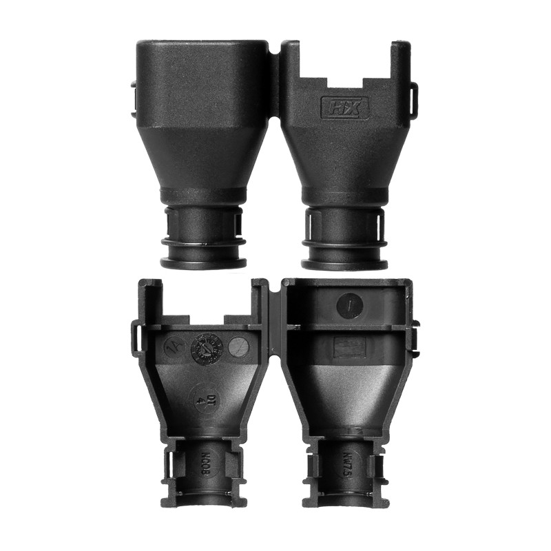 Harnessflex Backshell Straight for 4 Way DT Connector and NC08 Conduit ...