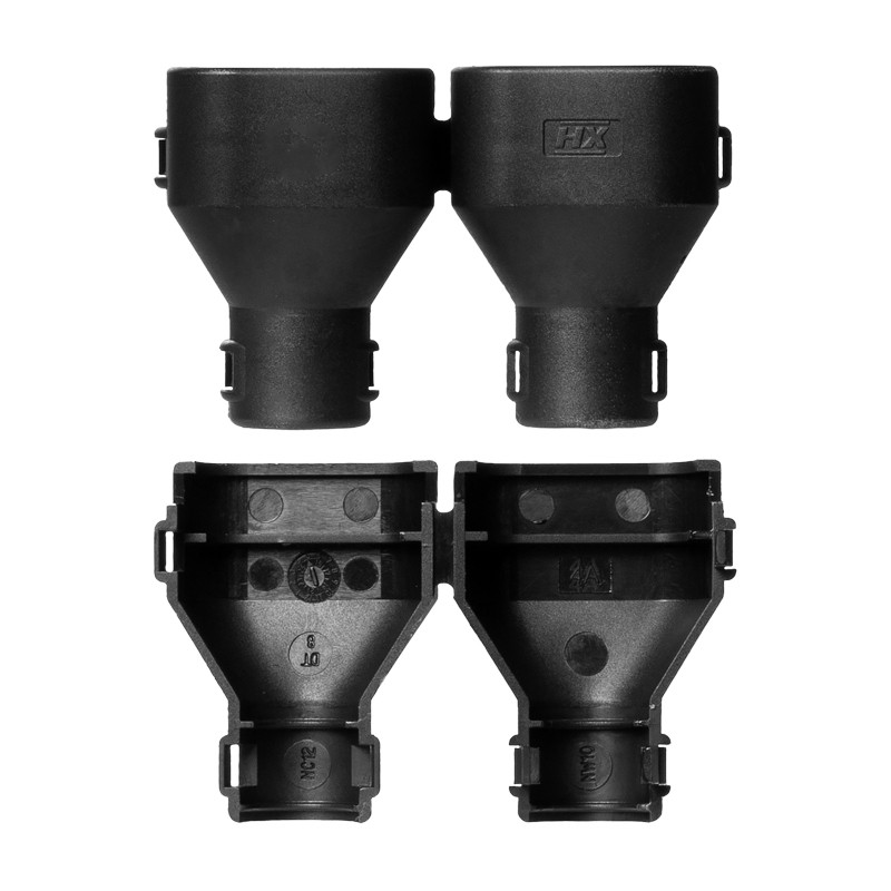 Harnessflex Backshell Straight for 8 Way DT Connector and NC12 Conduit ...