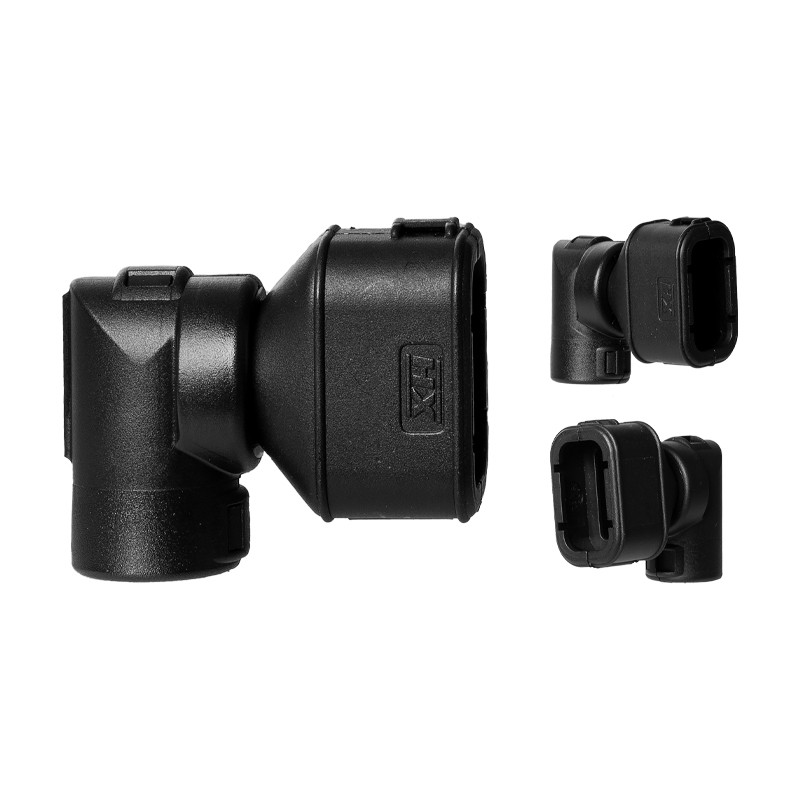 Harnessflex Backshell 90° Elbow, 6 Way AMPSEAL 16, Low Profile ...