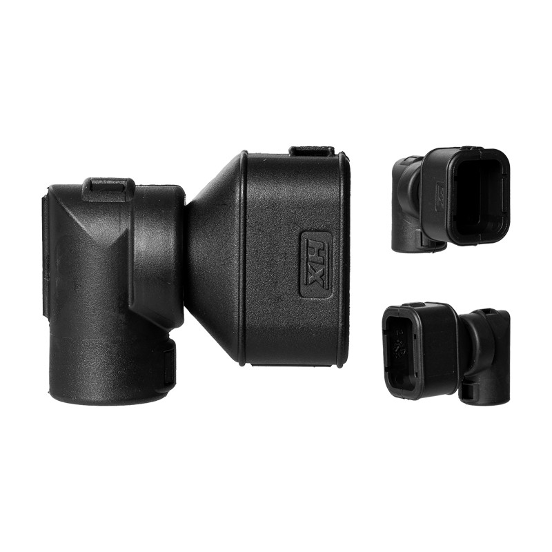 Harnessflex Backshell 90° Elbow, 4 Way AMPSEAL 16, Low Profile ...