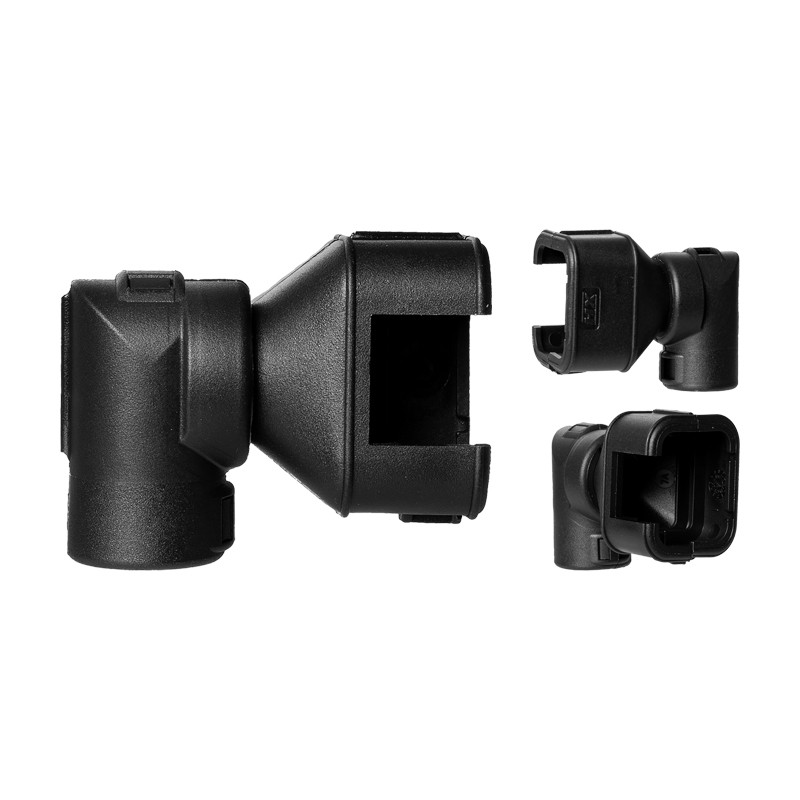 Harnessflex Backshell 90° Elbow, 6 Way AMPSEAL 16, Low Profile Plug ...