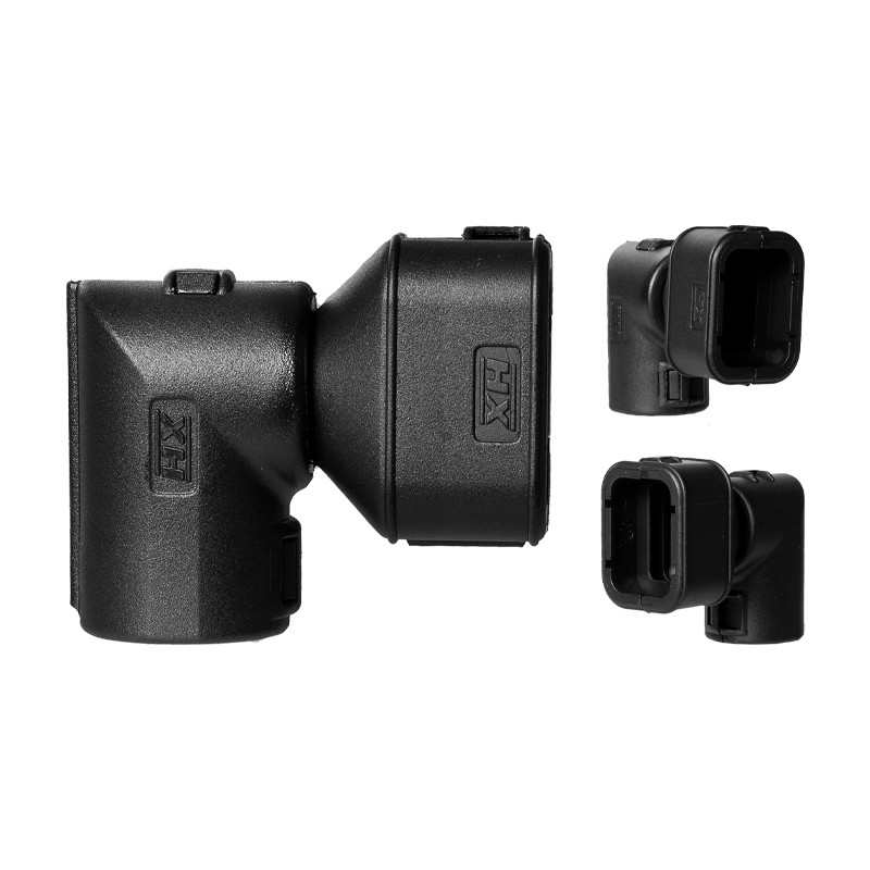 Harnessflex Backshell 90° Elbow, 4 Way AMPSEAL 16, Low Profile ...