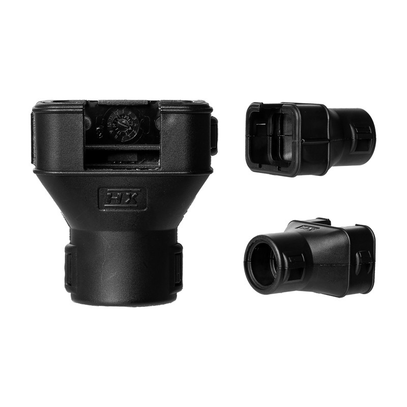 Harnessflex Backshell Straight, 8 Way AMPSEAL 16, Standard Plug, NC12 ...