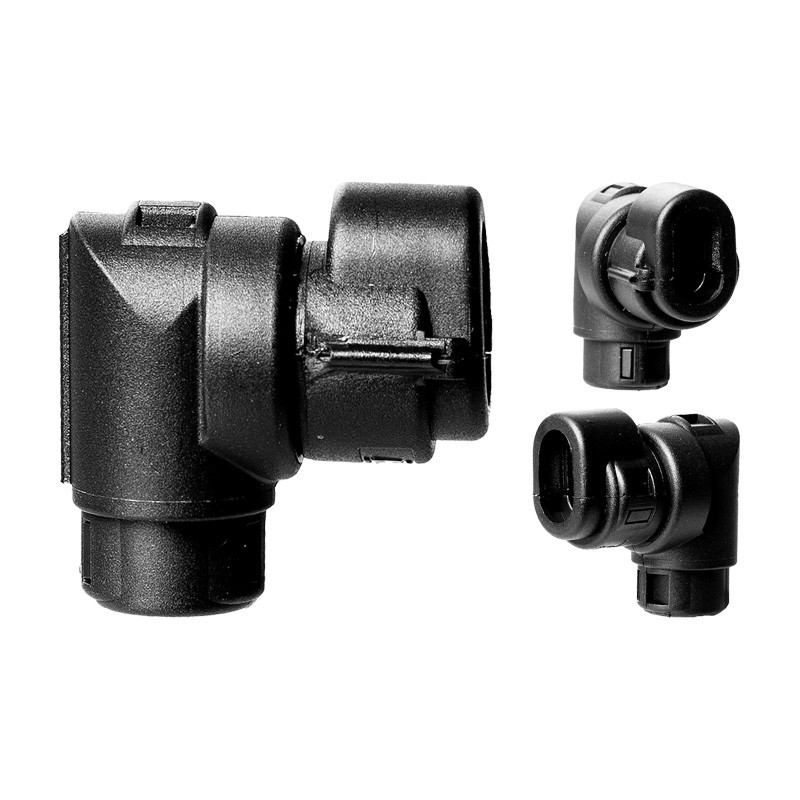 Harnessflex Backshell 90° Elbow for 2 Way SUPERSEAL Connector and NC08 ...