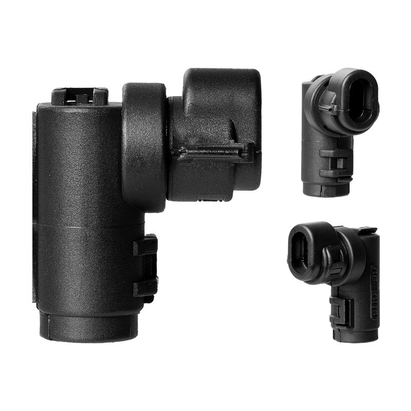 Harnessflex Backshell 90° Elbow for 2 Way SUPERSEAL Connector and NC10 ...