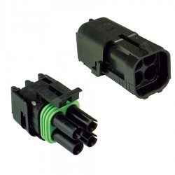 Weather Pack Complete Connector Set - 4 Pins
